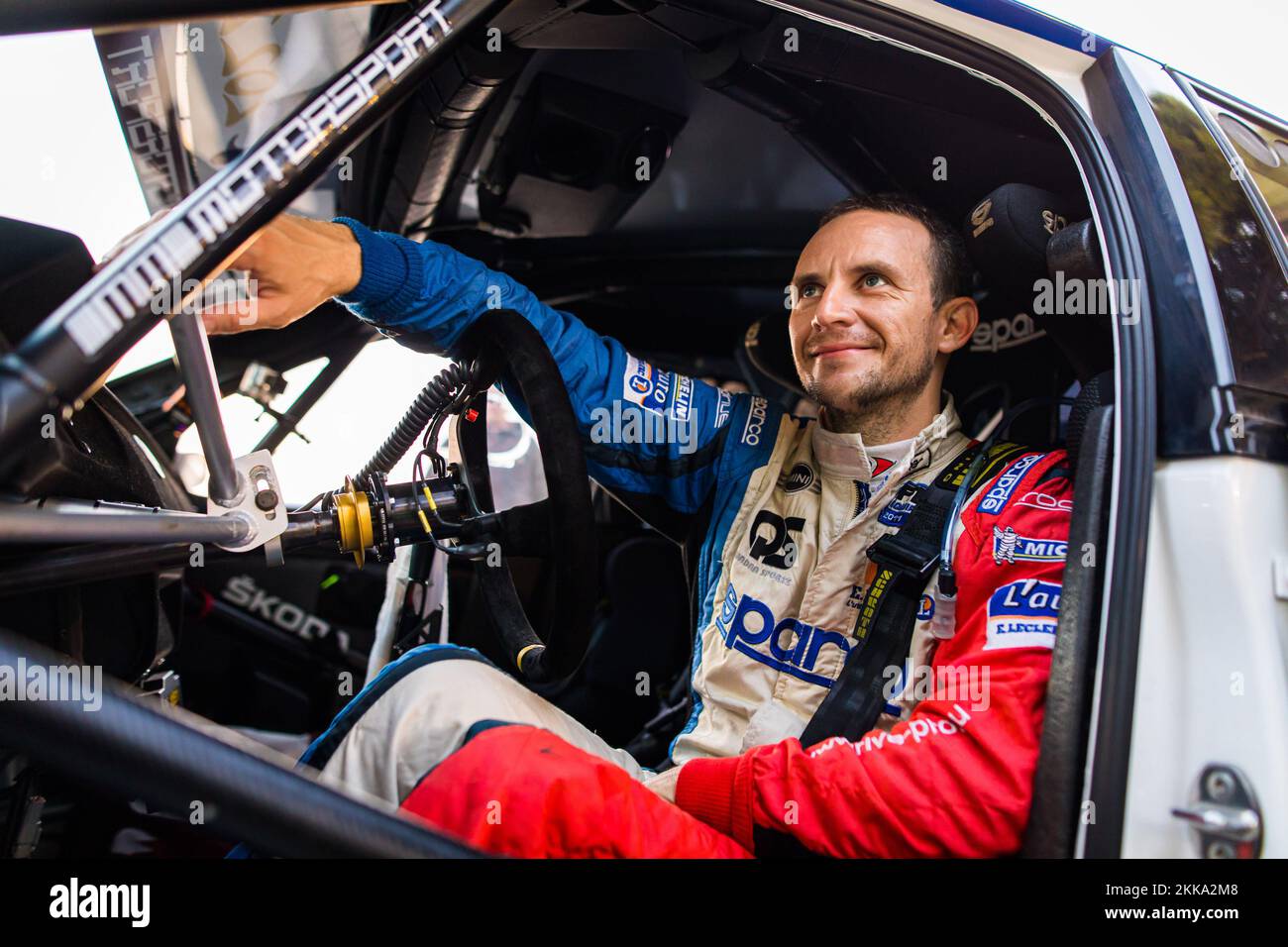 CAMPANA Pierre, DE CASTELLI Sabrina, Skoda Fabia Rally2, portrait ...