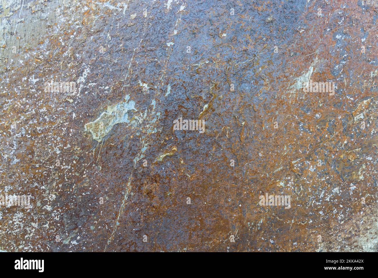 Rusty metal surface with dirt flaking and cracking texture Stock Photo ...