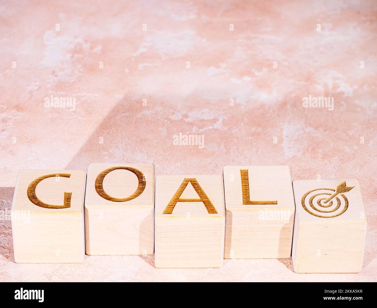 Text GOAL and target symbol as business motivation concept Stock Photo ...