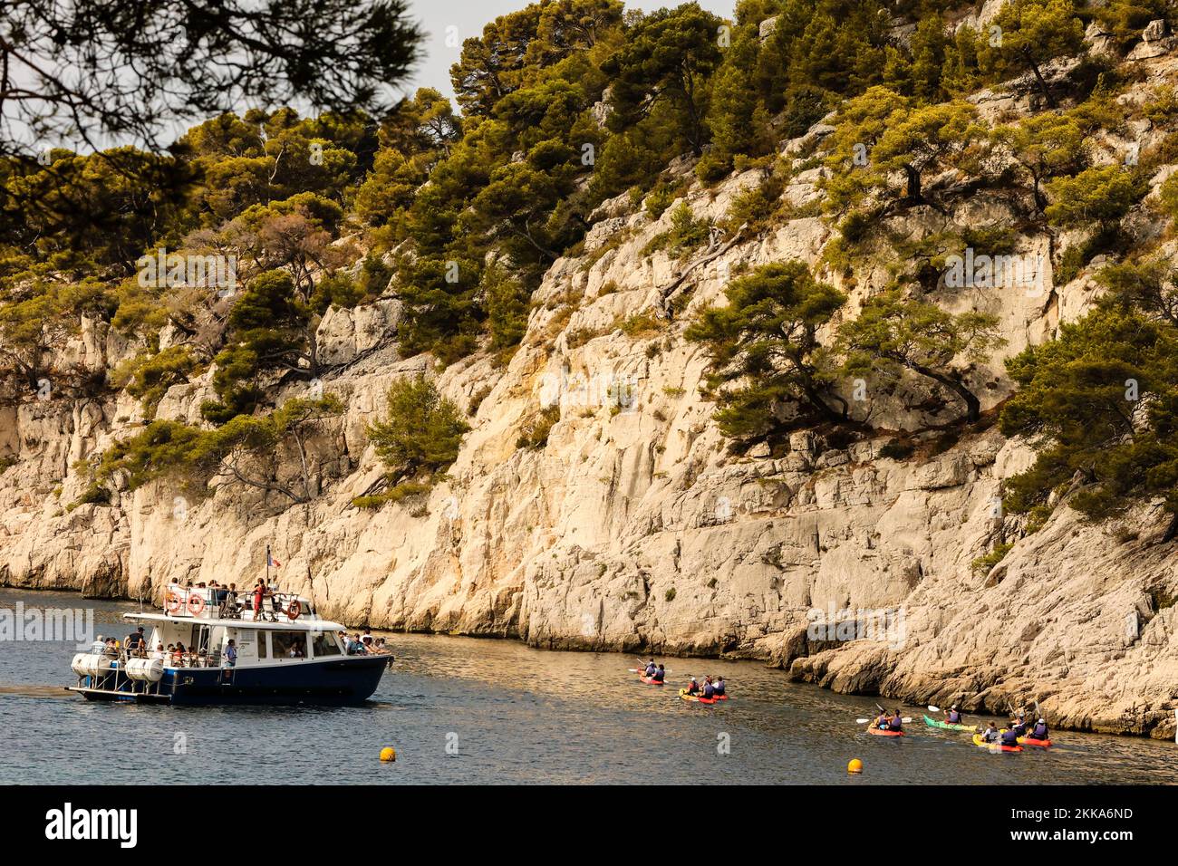 tour boat,Calanque tour boat,boat trip,to,Calanque Port Pin,Port Pin de ...