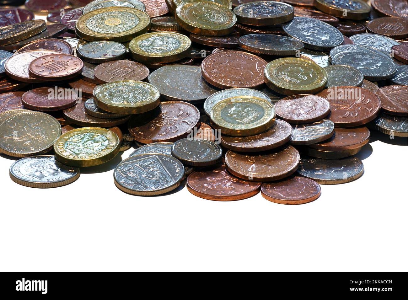 Old Money - Coin Canvas Stock Photo - Alamy