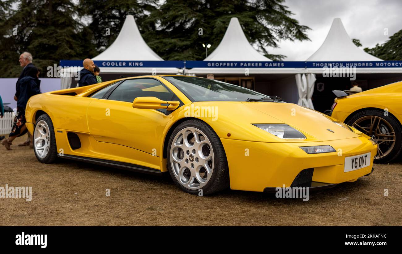 2001 Lamborghini Diablo VT ‘Y6 OVT’ on display at the Concours d ...