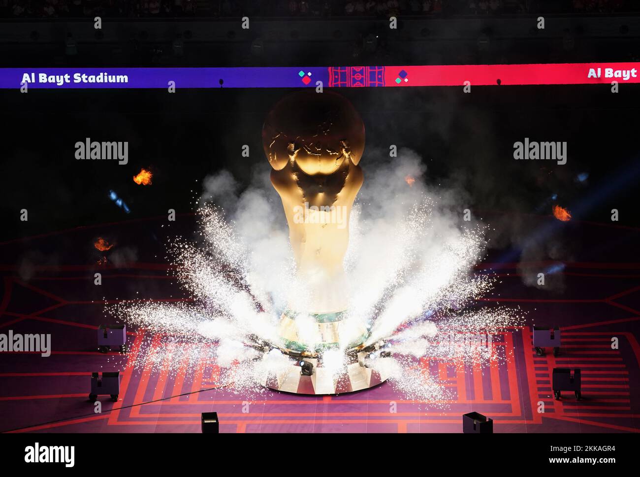 Pre match fireworks hi-res stock photography and images - Alamy