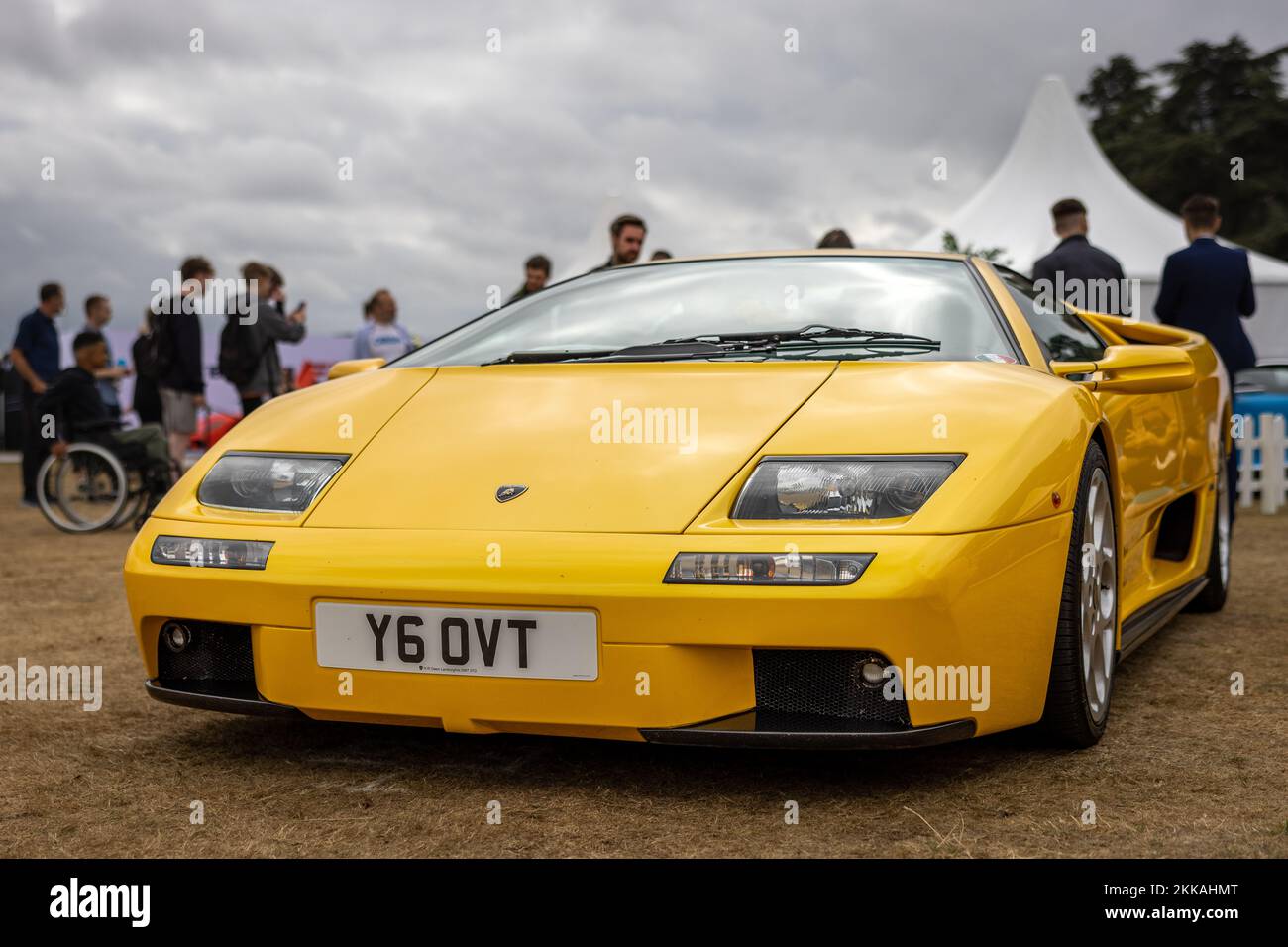 2001 Lamborghini Diablo VT ‘Y6 OVT’ on display at the Concours d ...