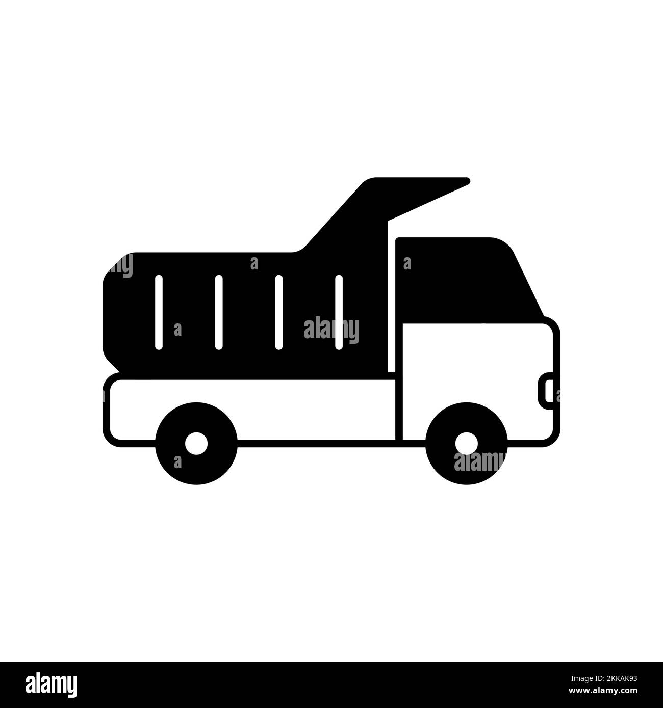 Garbage Truck Icon, Keep the City Clean Sincerely Stock Vector Image ...