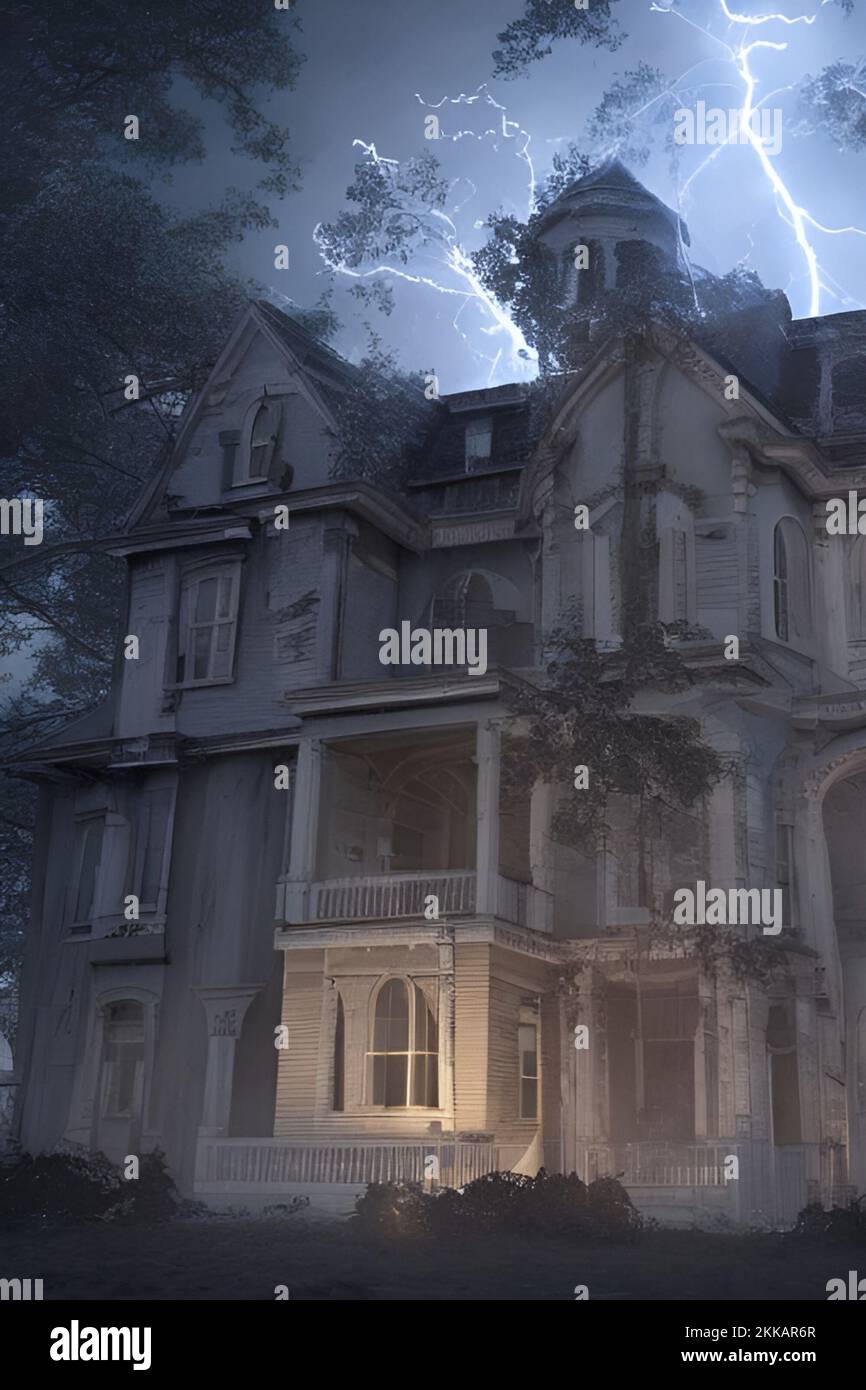 Storm and lightning and scary hi-res stock photography and images - Alamy