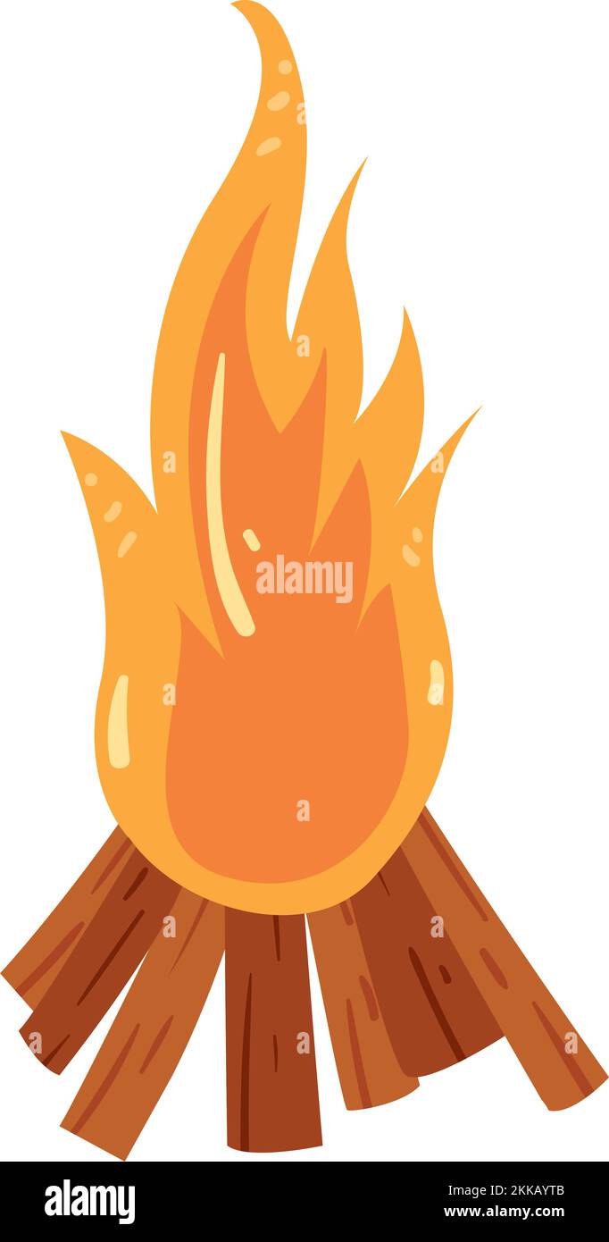 Prehistoric forest fire Cut Out Stock Images & Pictures - Alamy