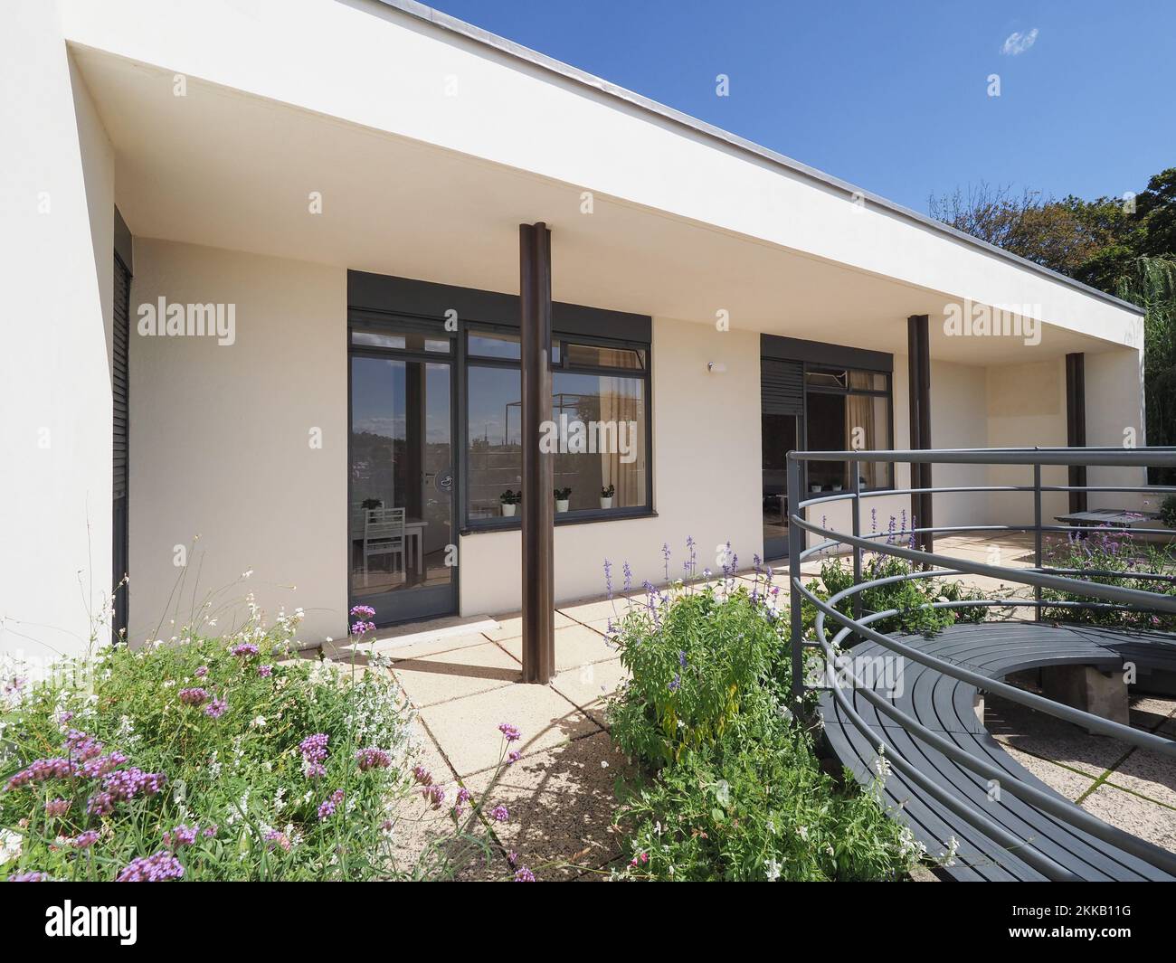 BRNO, CZECH REPUBLIC - CIRCA SEPTEMBER 2022: Villa Tugendhat modernist ...