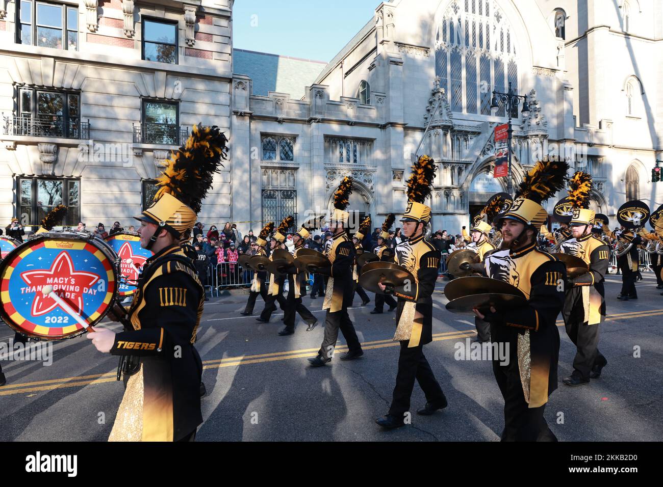 University of Missouri's Marching Mizzou during the 96th Macy's ...