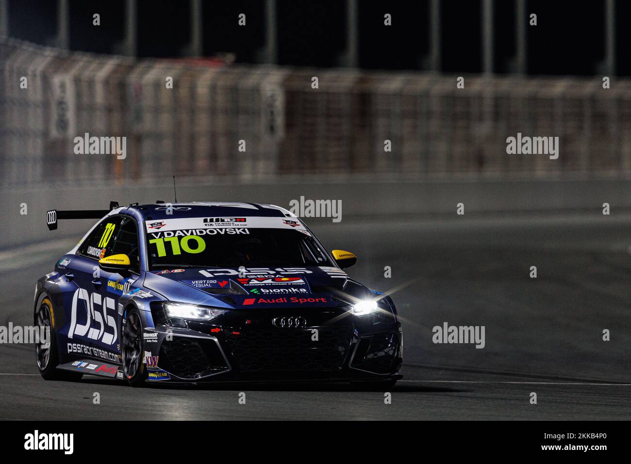 110 DAVIDOVSKI Viktor (MKD), COMTOYOU RACING, Audi RS3 LMS TCR, action ...