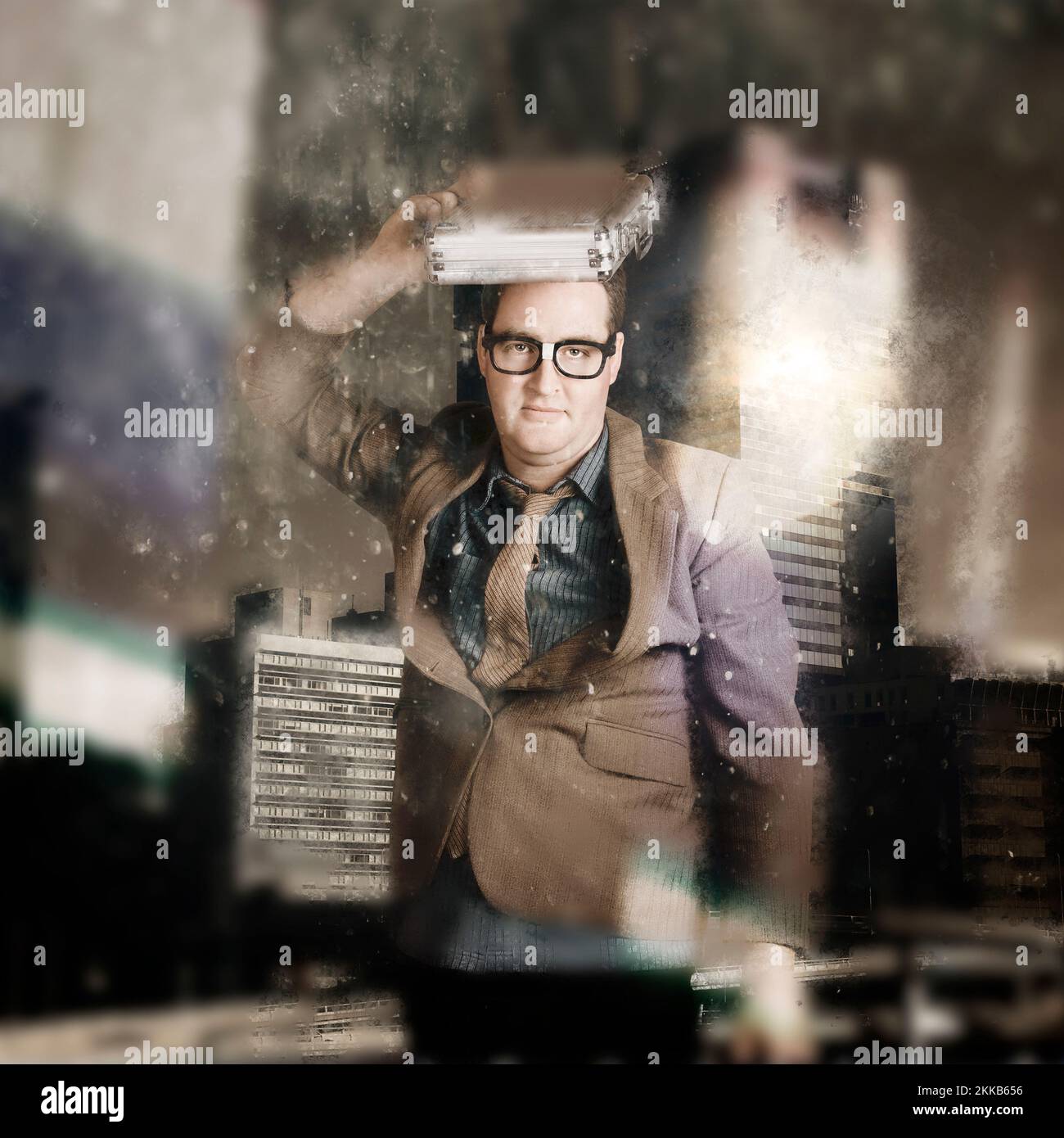 Person falling off building hi-res stock photography and images - Alamy