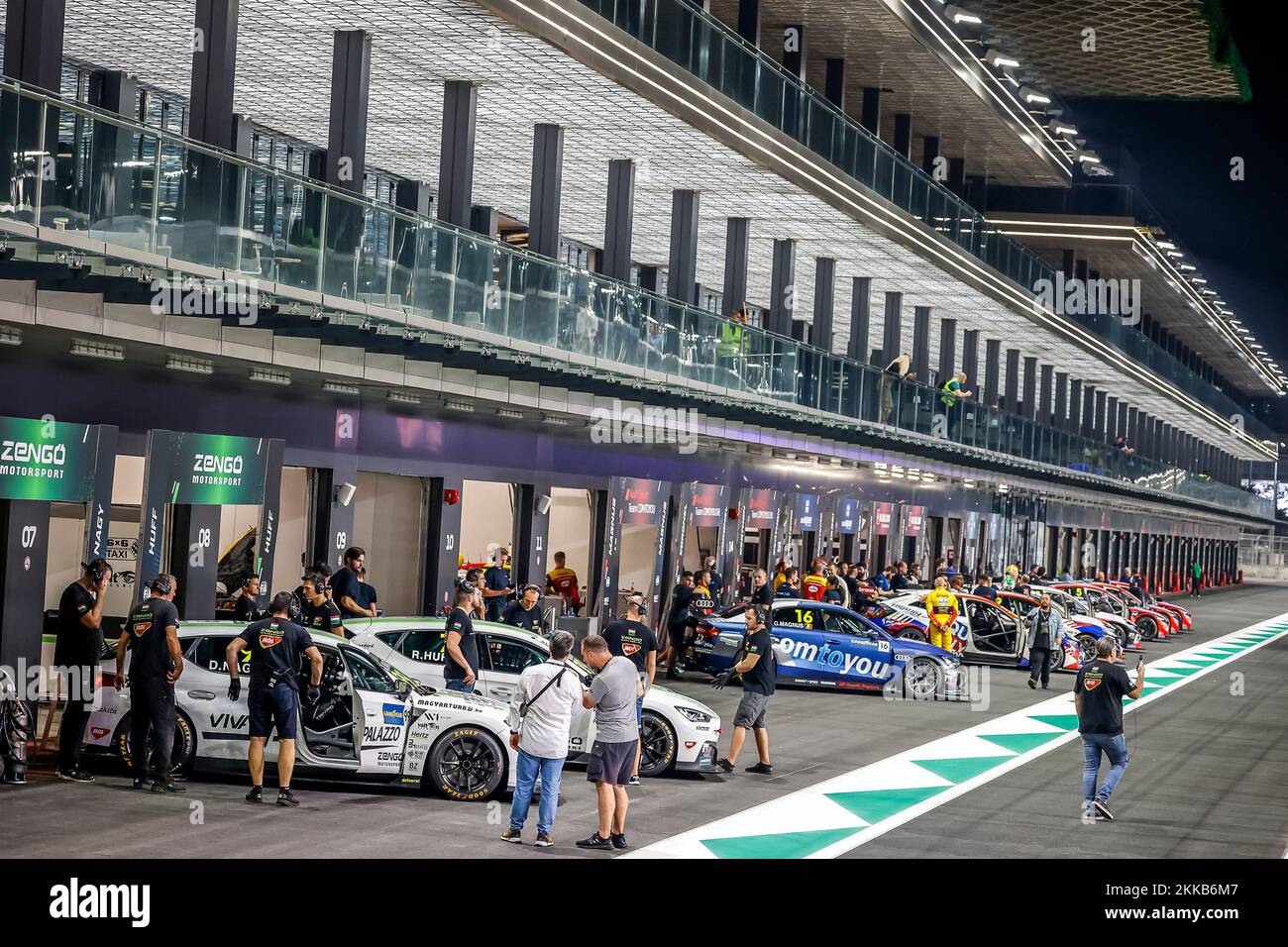 illustration stand pit lane during the WTCR - Race of Saudi Arabia 2022 ...