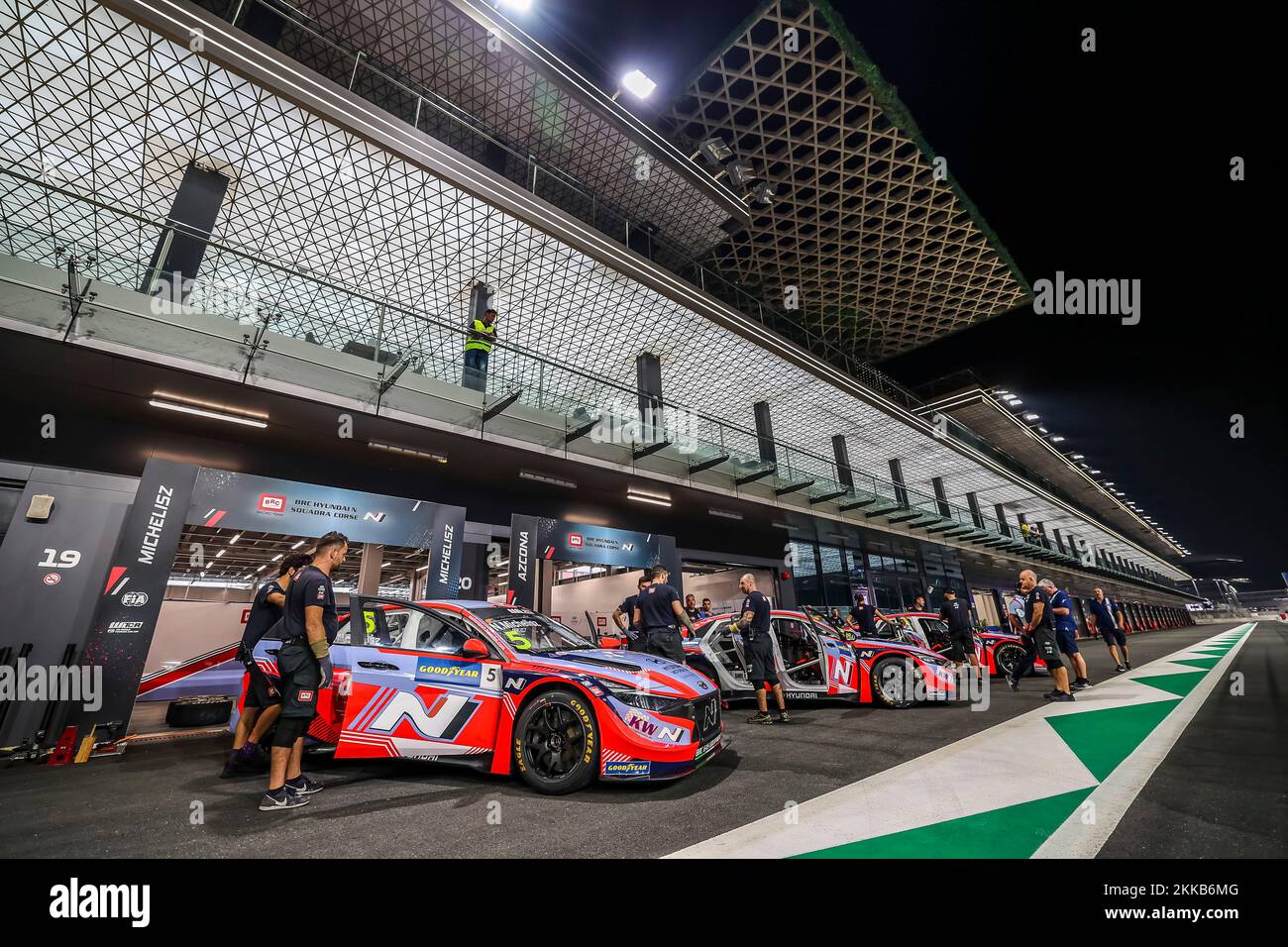 stand pit lane during the WTCR - Race of Saudi Arabia 2022, 9th round ...