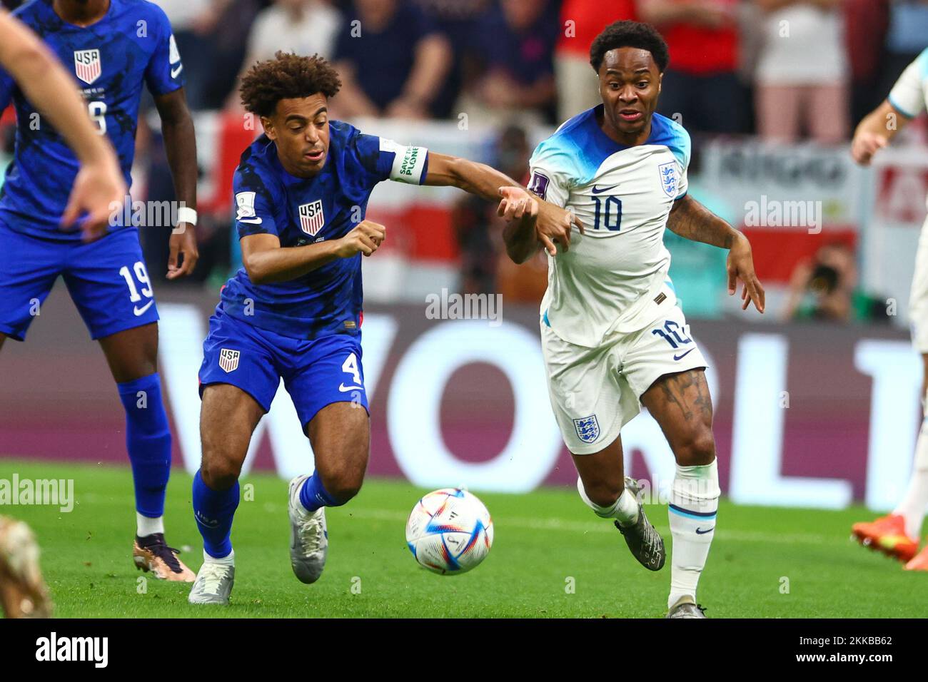 Doha, football, FIFA World Cup 2022, UK. 25th Nov, 2022. vs USA, in the ...