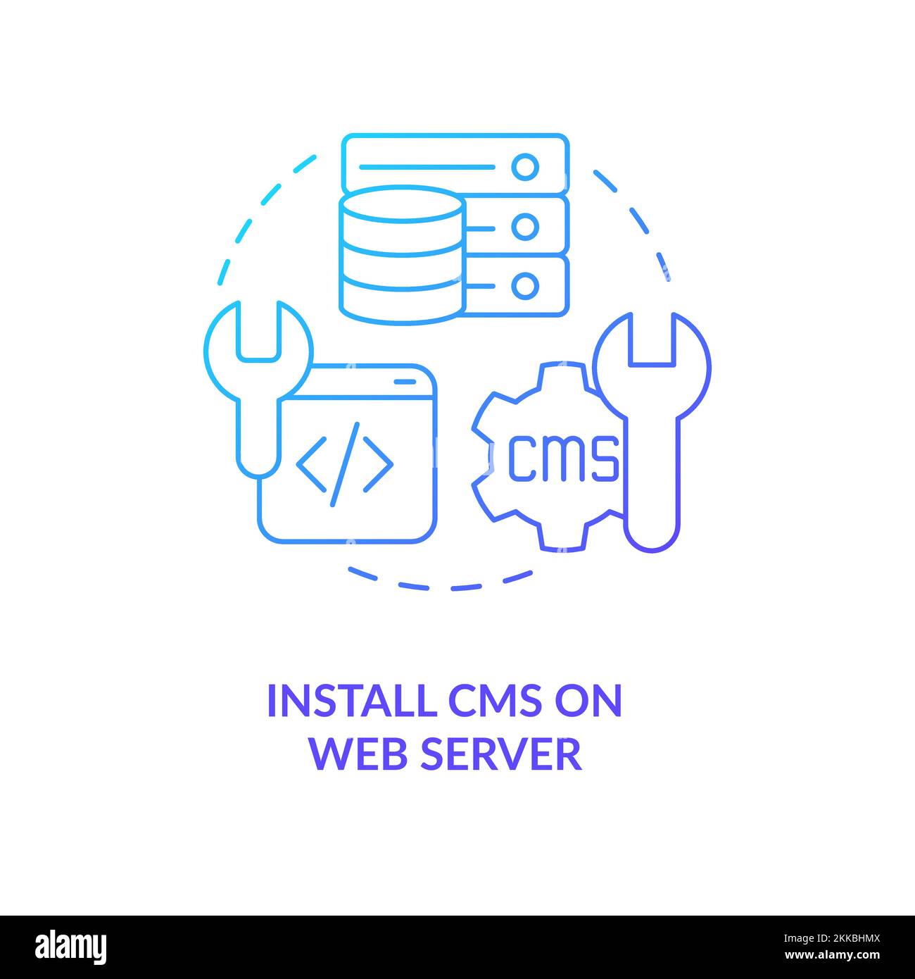 Cms image Stock Vector Images - Alamy