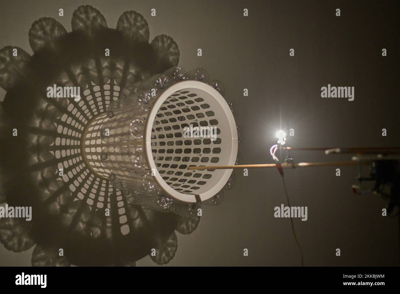 November 24, 2022, Merida, Mexico: A figure is seen during the ...