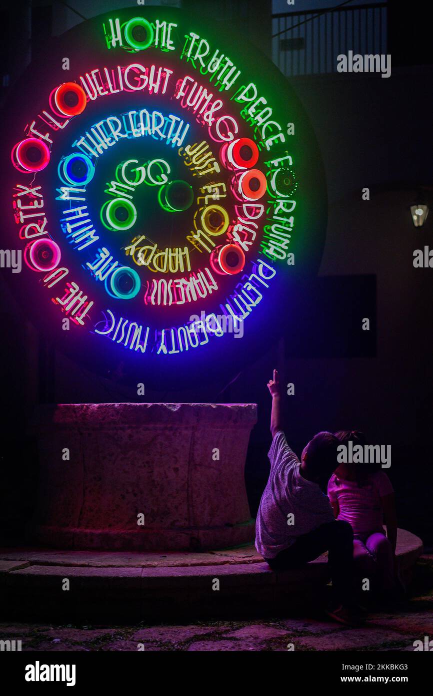 November 24, 2022, Merida, Mexico: ‘Life’ art by the Mexican artist ...