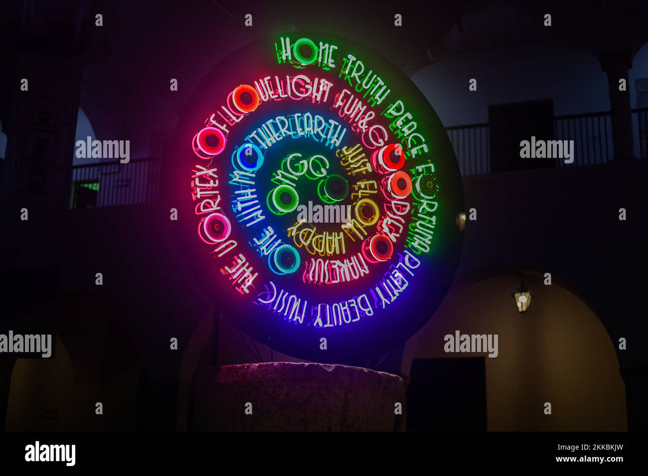 November 24, 2022, Merida, Mexico: ‘Life’ art by the Mexican artist ...