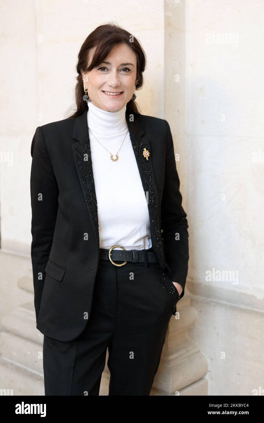 Deputy of the group Democrate (MoDem et Independants), Sandrine Josso ...