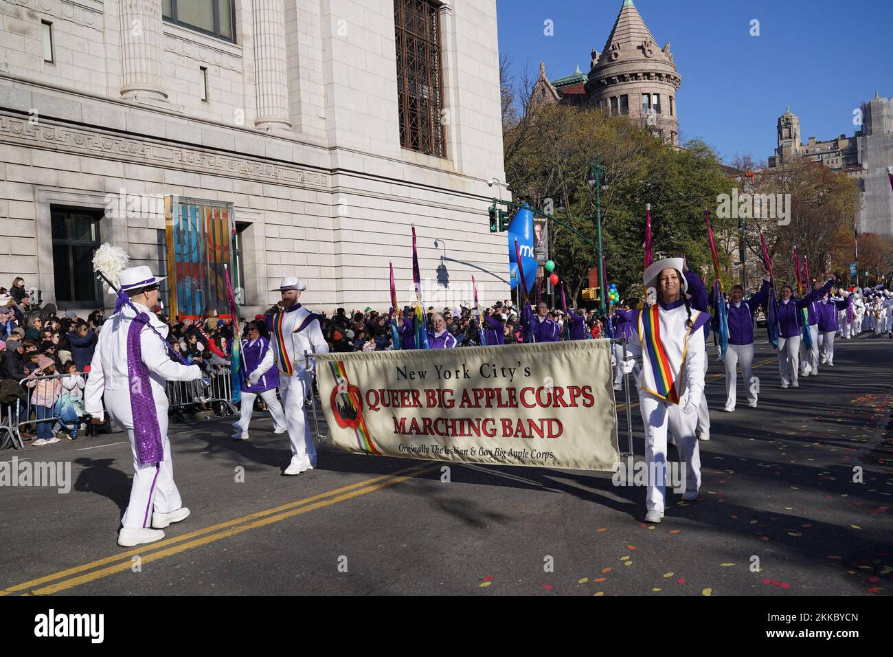Big red marching band hi-res stock photography and images - Alamy