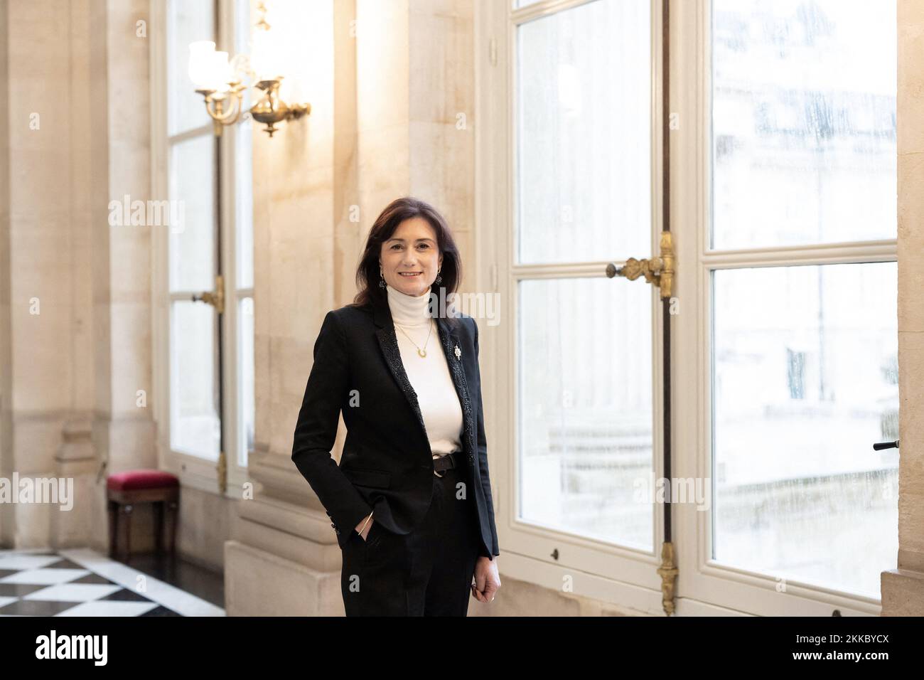 Deputy of the group Democrate (MoDem et Independants), Sandrine Josso ...