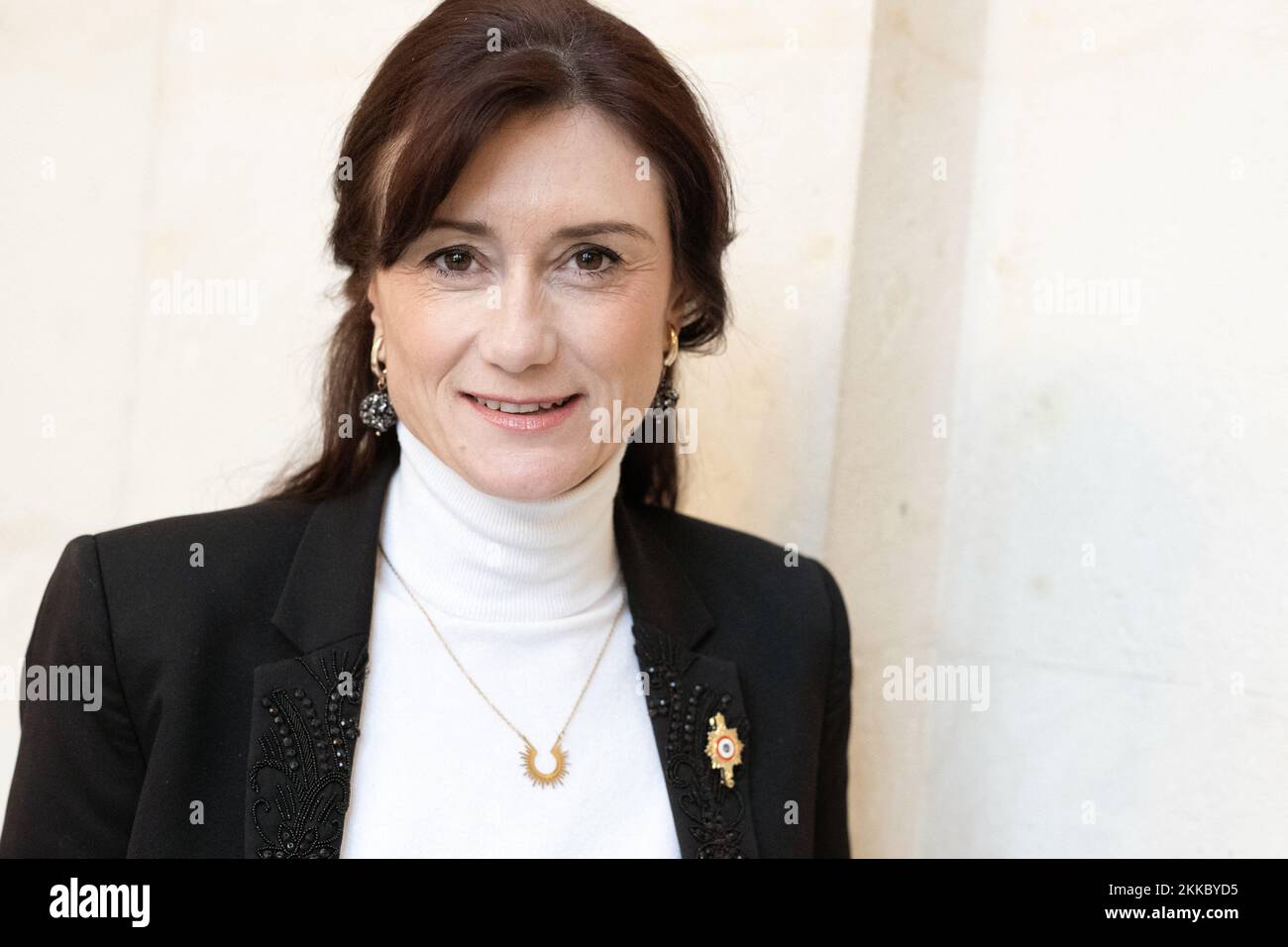 Deputy of the group Democrate (MoDem et Independants), Sandrine Josso ...
