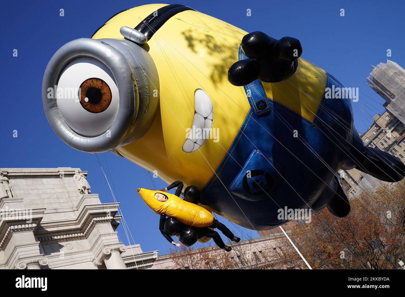 New York Ny Usa 24th Nov 2022 Stuart The Minion Balloon In