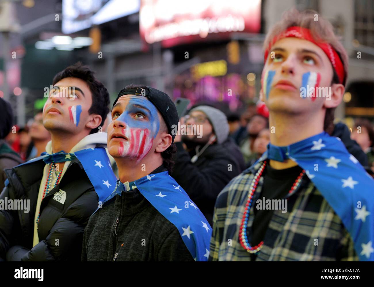 Sport football fans face paint hi-res stock photography and images - Alamy