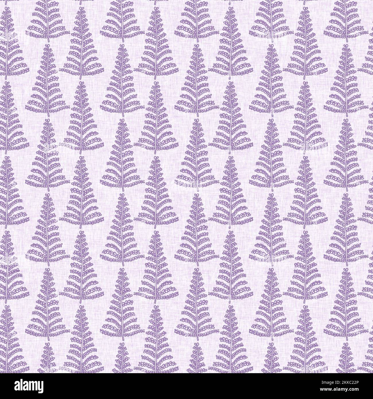 Gender neutral purple botanical foliage seamless raster background ...