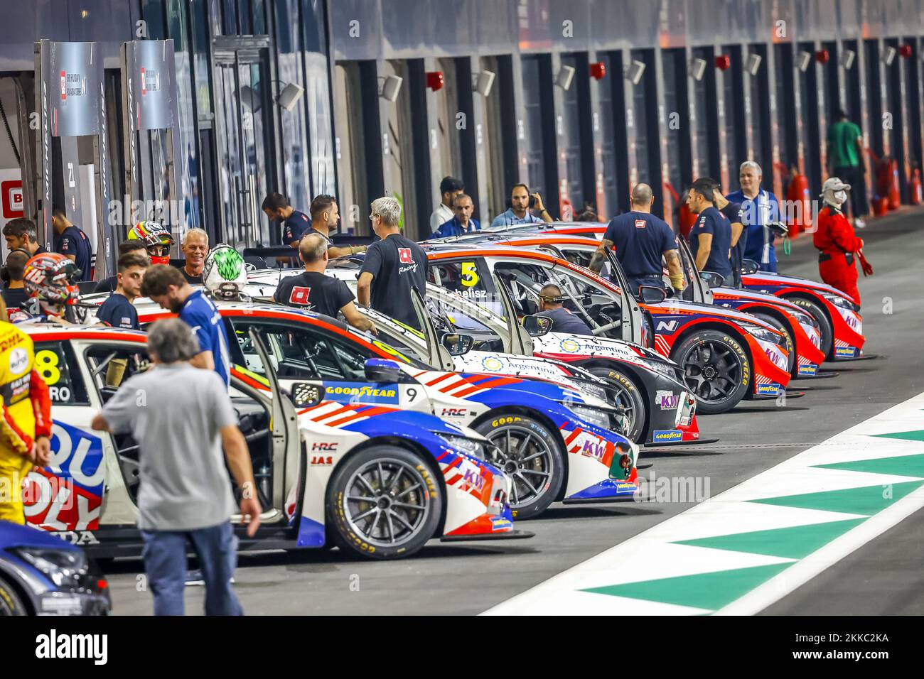 illustration stand pit lane during the WTCR - Race of Saudi Arabia 2022 ...