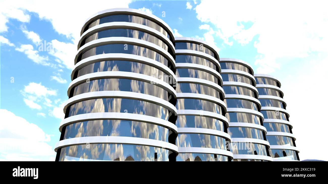 An exclusive project of an elite multi-apartment complex, consisting of ...