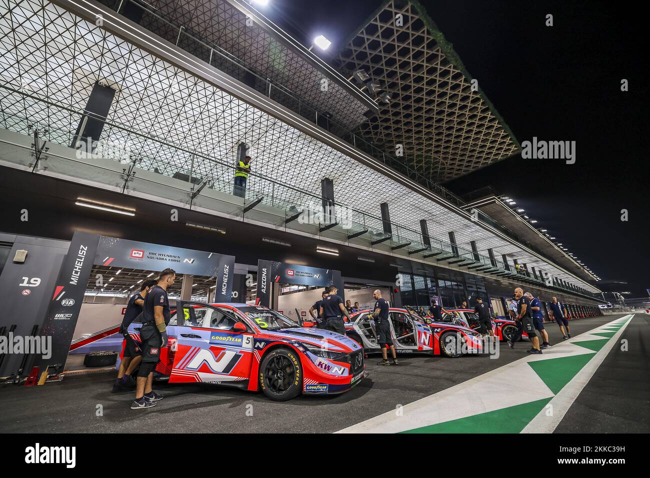 stand pit lane during the WTCR - Race of Saudi Arabia 2022, 9th round ...