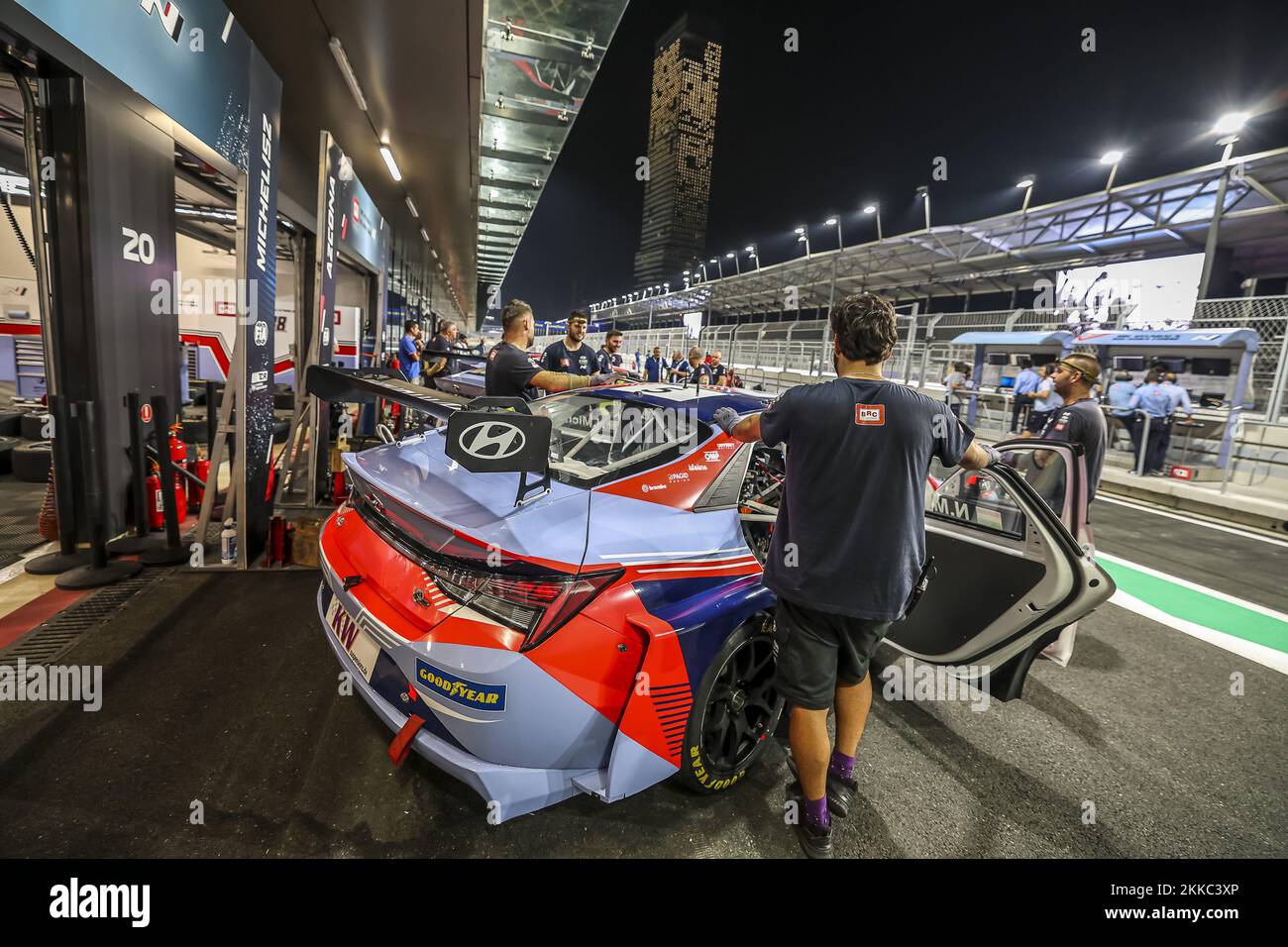 stand pit lane during the WTCR - Race of Saudi Arabia 2022, 9th round ...