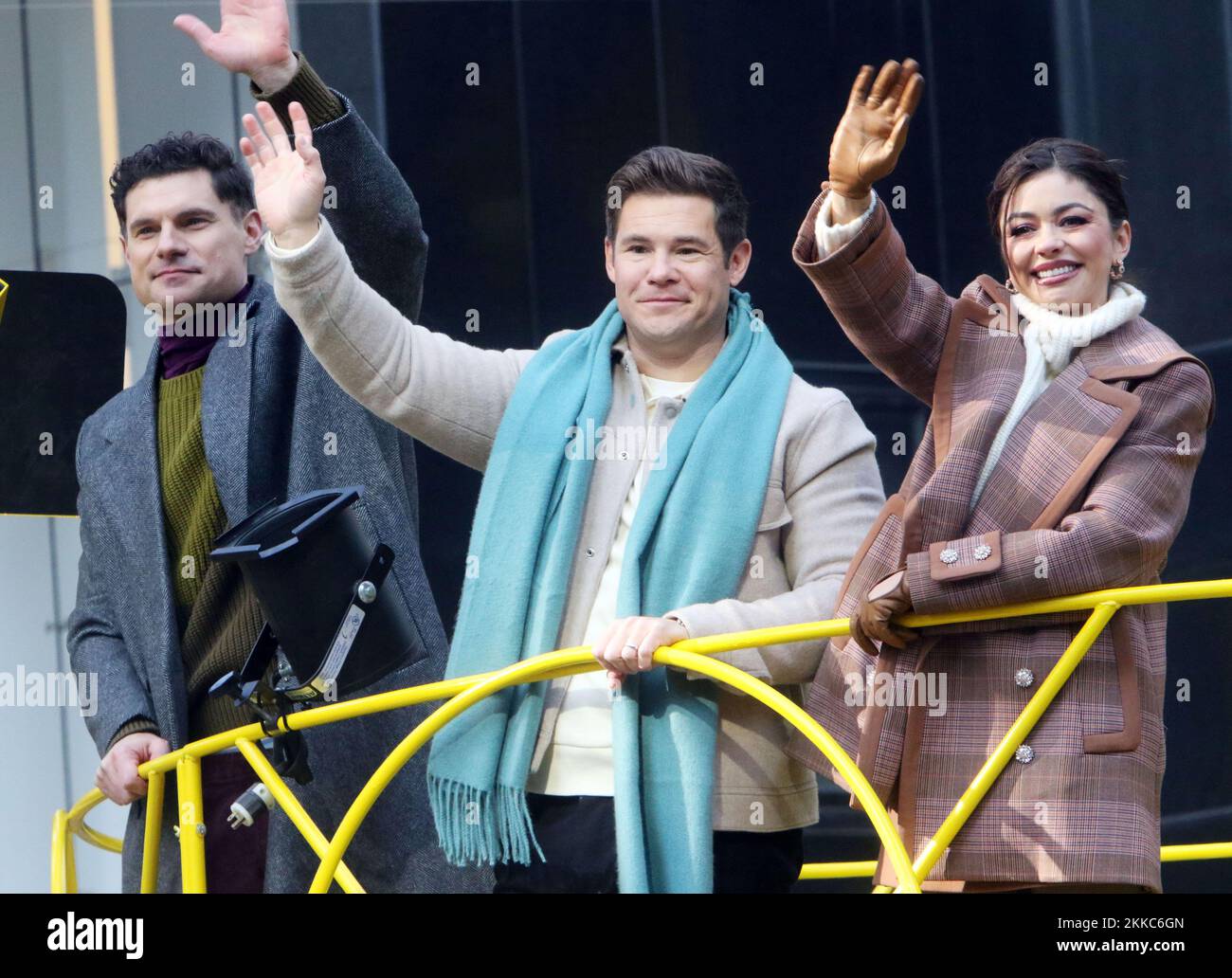 96th Macy's Thanksgiving Day Parade -PICTURED: Flula Borg, Adam DeVine ...