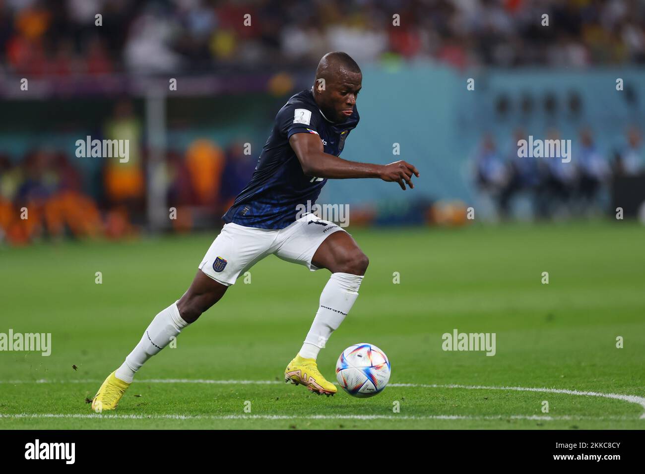 Al Rayyan, Qatar. 25th Nov, 2022. Enner Valencia (ECU) Football/Soccer ...