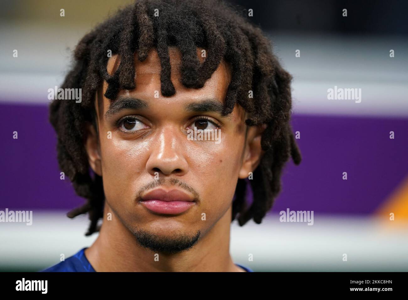 England's Trent Alexander-Arnold before the FIFA World Cup Group B ...