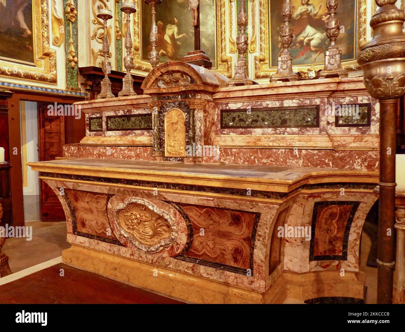 Serra San Quirico (AN), Italy - January 1, 2019: Santa Lucia church ...