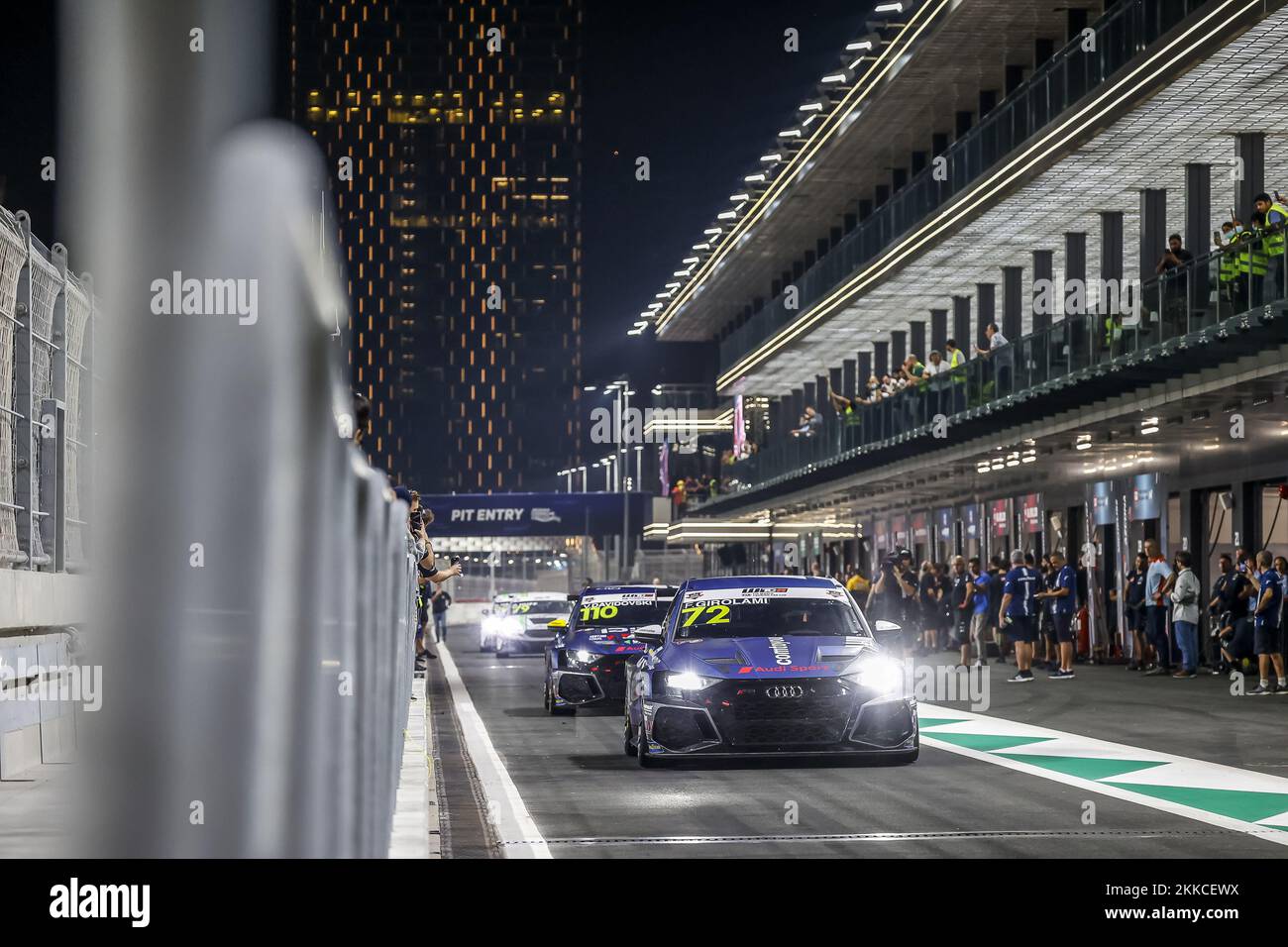 72 GIROLAMI Franco (ARG), COMTOYOU RACING, Audi RS3 LMS TCR, action ...