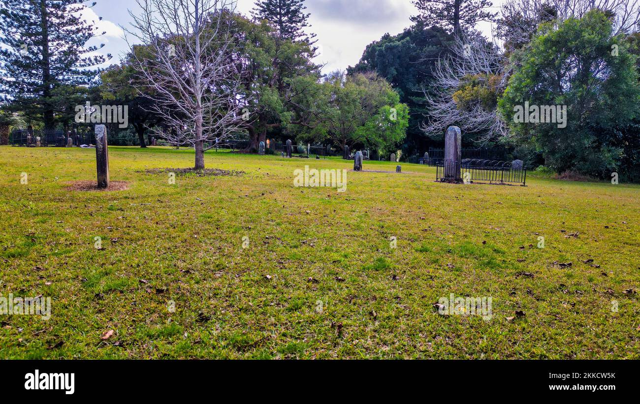 A historic cemetery in Port Macquarie, NSW, Australia Stock Photo - Alamy