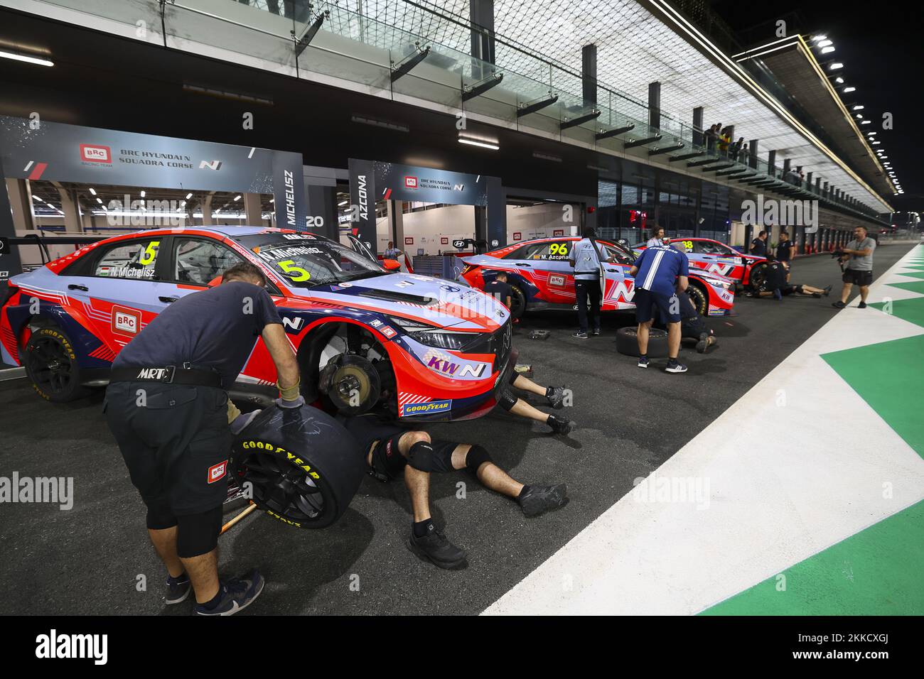 Jeddah, Saudi Arabia . 25th Nov, 2022. MICHELISZ Norbert (HUN), BRC ...