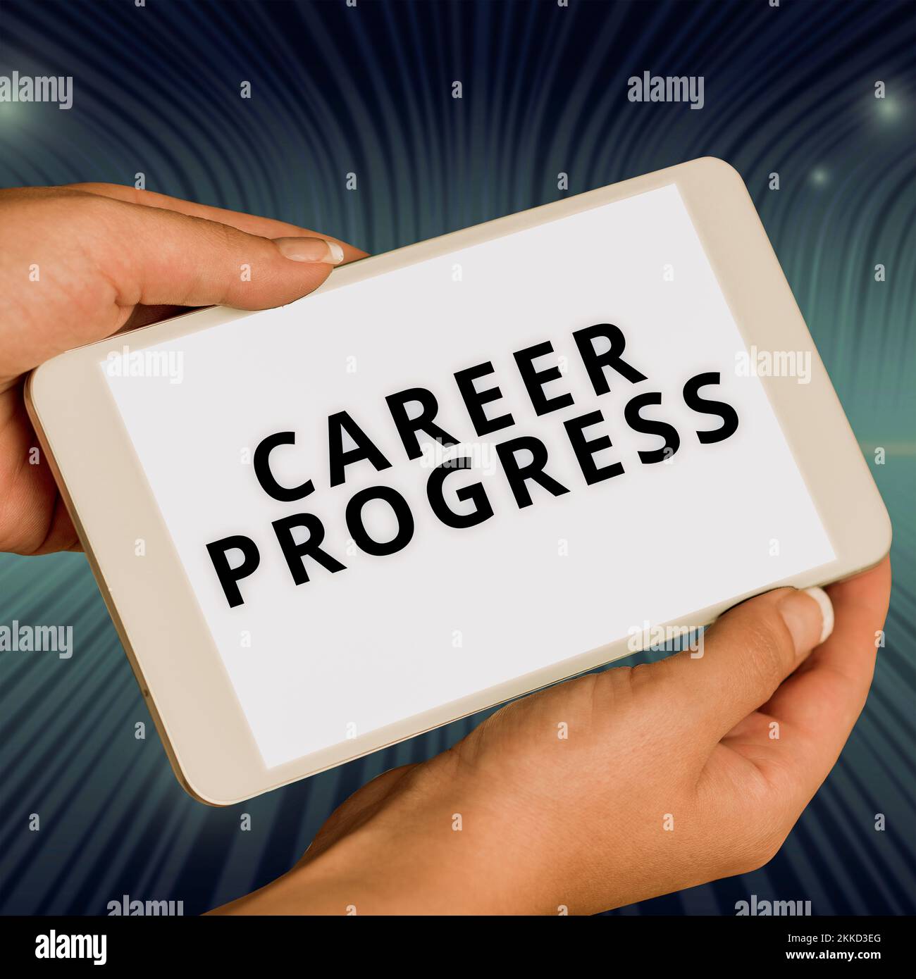 Writing displaying text Career Progress. Business concept positions an ...