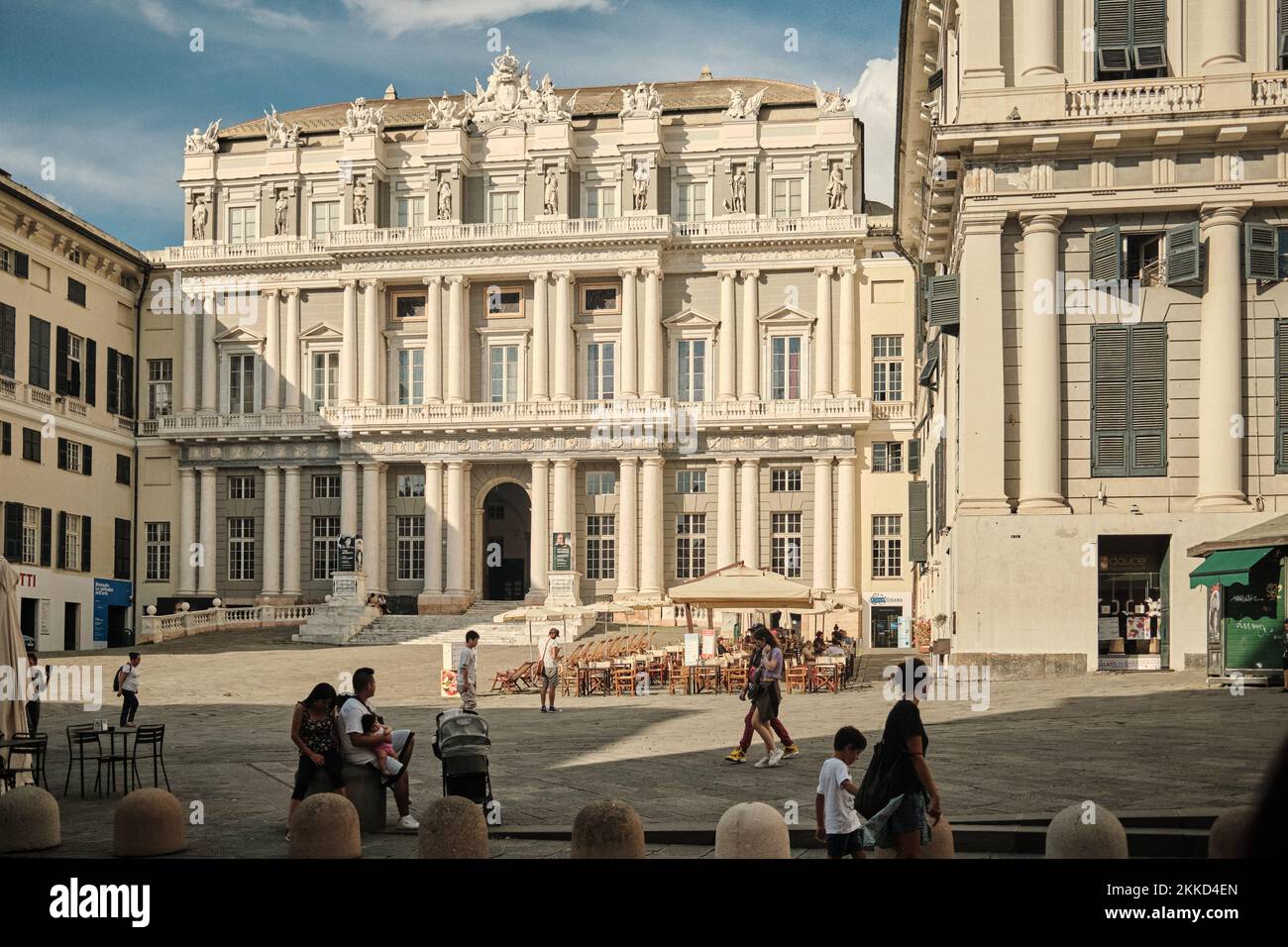 Tourist in Genova Italy Stock Photo - Alamy