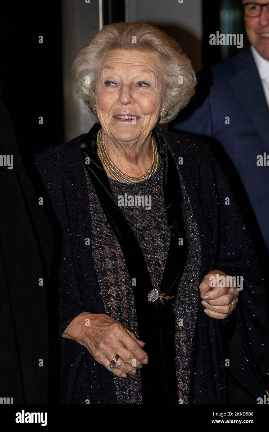 Amsterdam, Netherlands. 25th Nov, 2022. Princess Beatrix of The ...