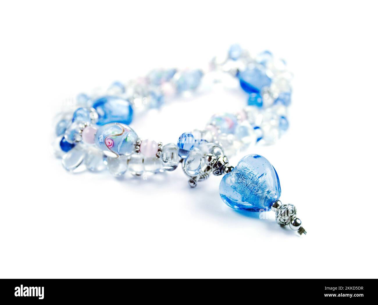 Colourful bead necklaces Cut Out Stock Images & Pictures - Alamy