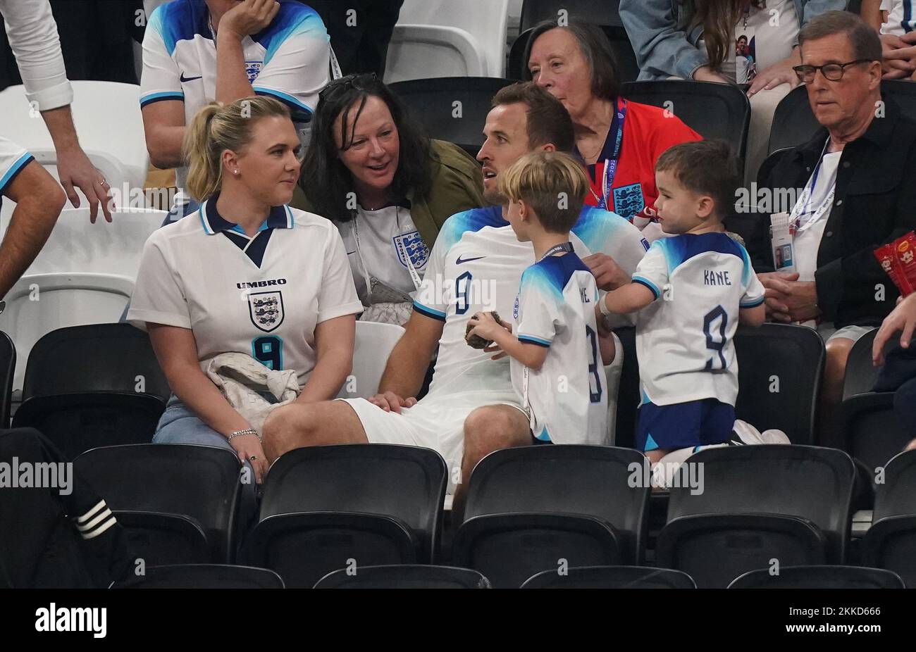 Kane With His Family