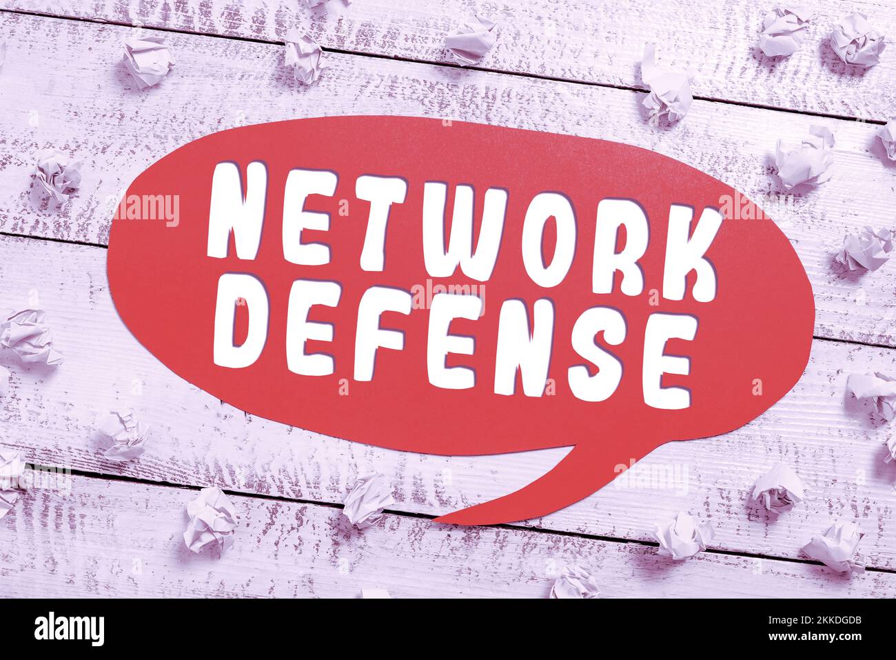Sign displaying Network Defense. Business concept easures to protect ...