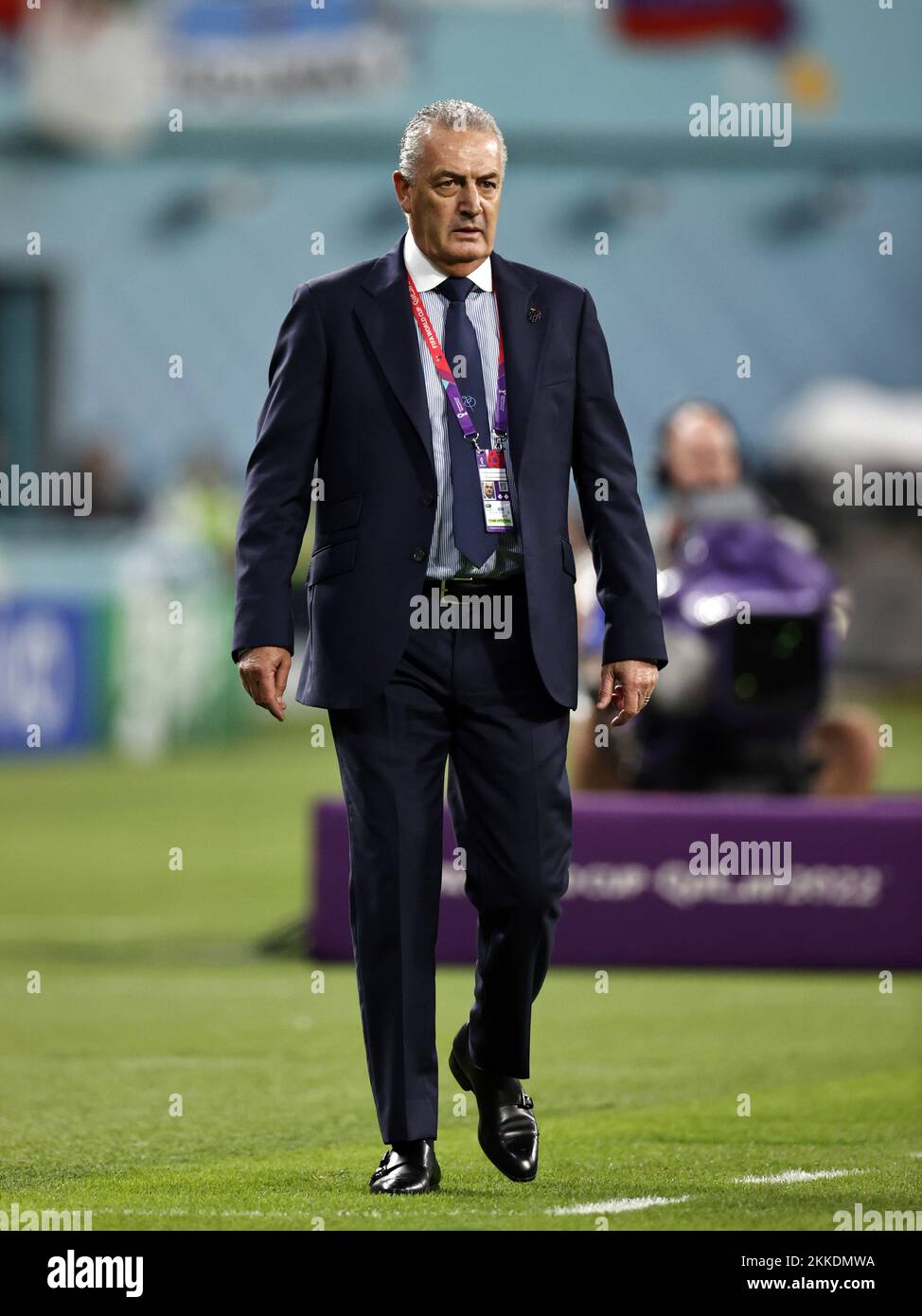 AL-RAYYAN - Ecuador coach Gustavo Alfaro during the FIFA World Cup ...
