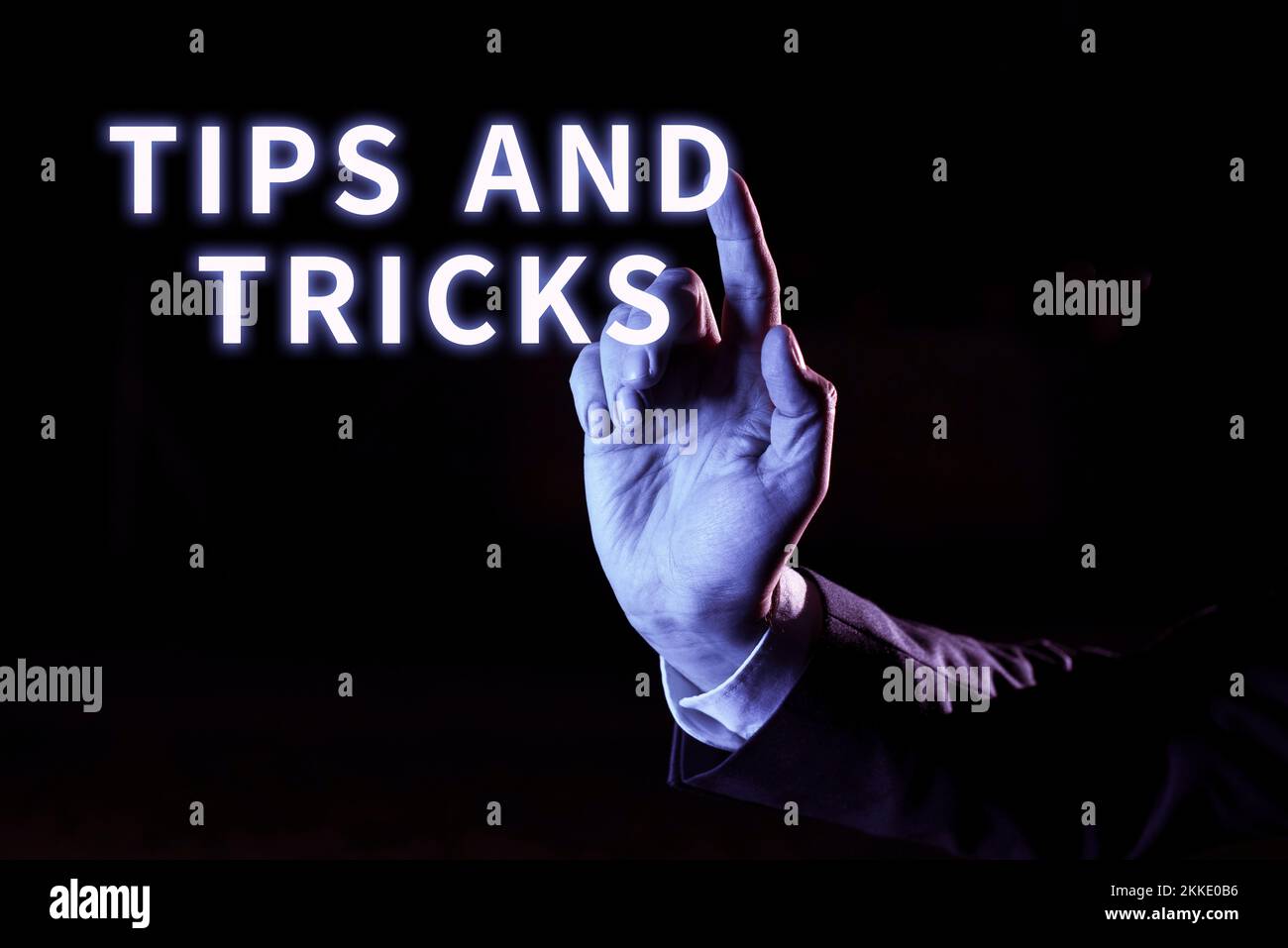 Text sign showing Tips And Tricks, Business overview Suggestions to ...