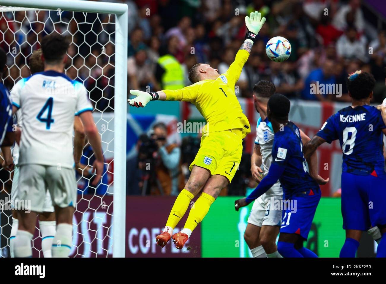 Doha, football, FIFA World Cup 2022, UK. 25th Nov, 2022. vs USA, in the ...