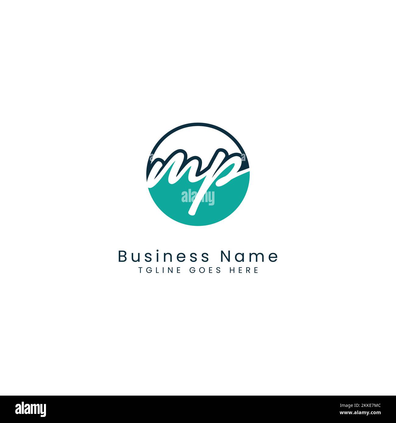 Initial mp logo hi-res stock photography and images - Alamy